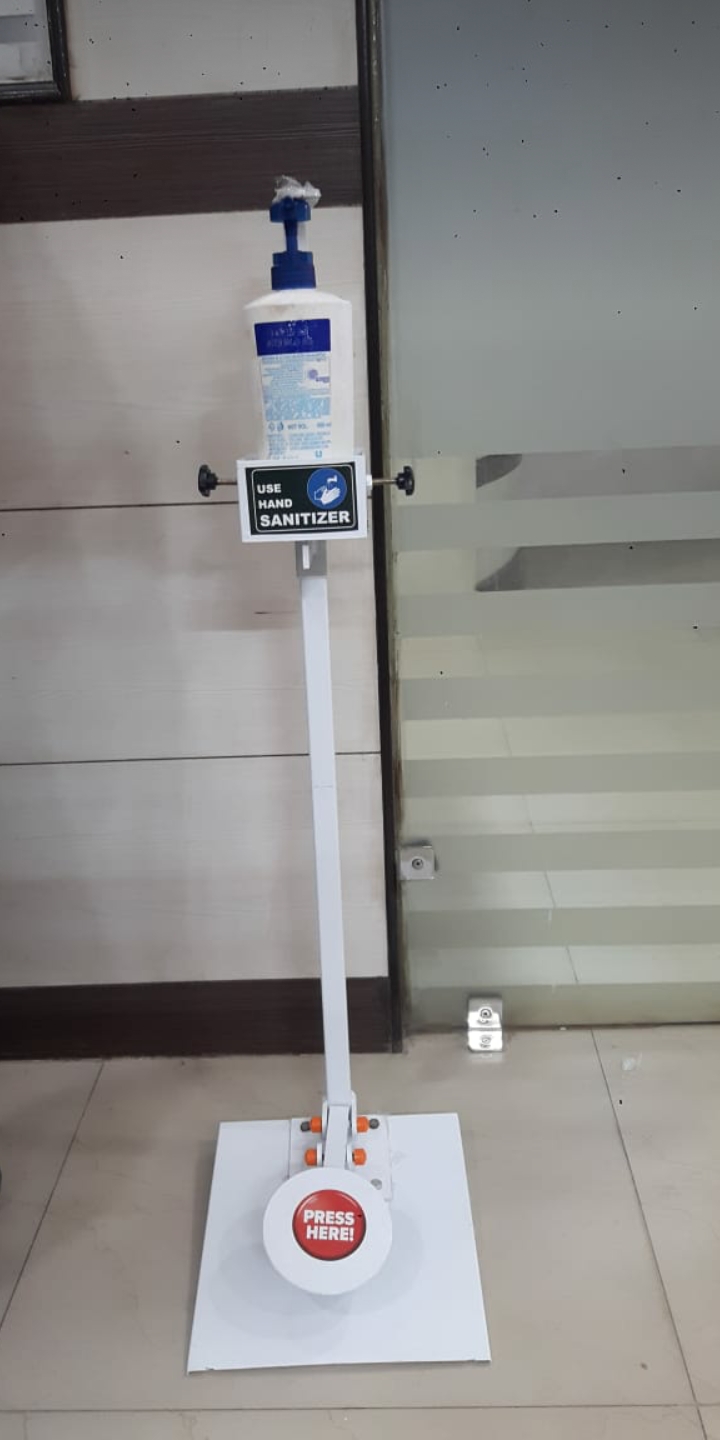 Manual Foot Operated Hand Sanitizer :: SUMMI ENTERPRISES